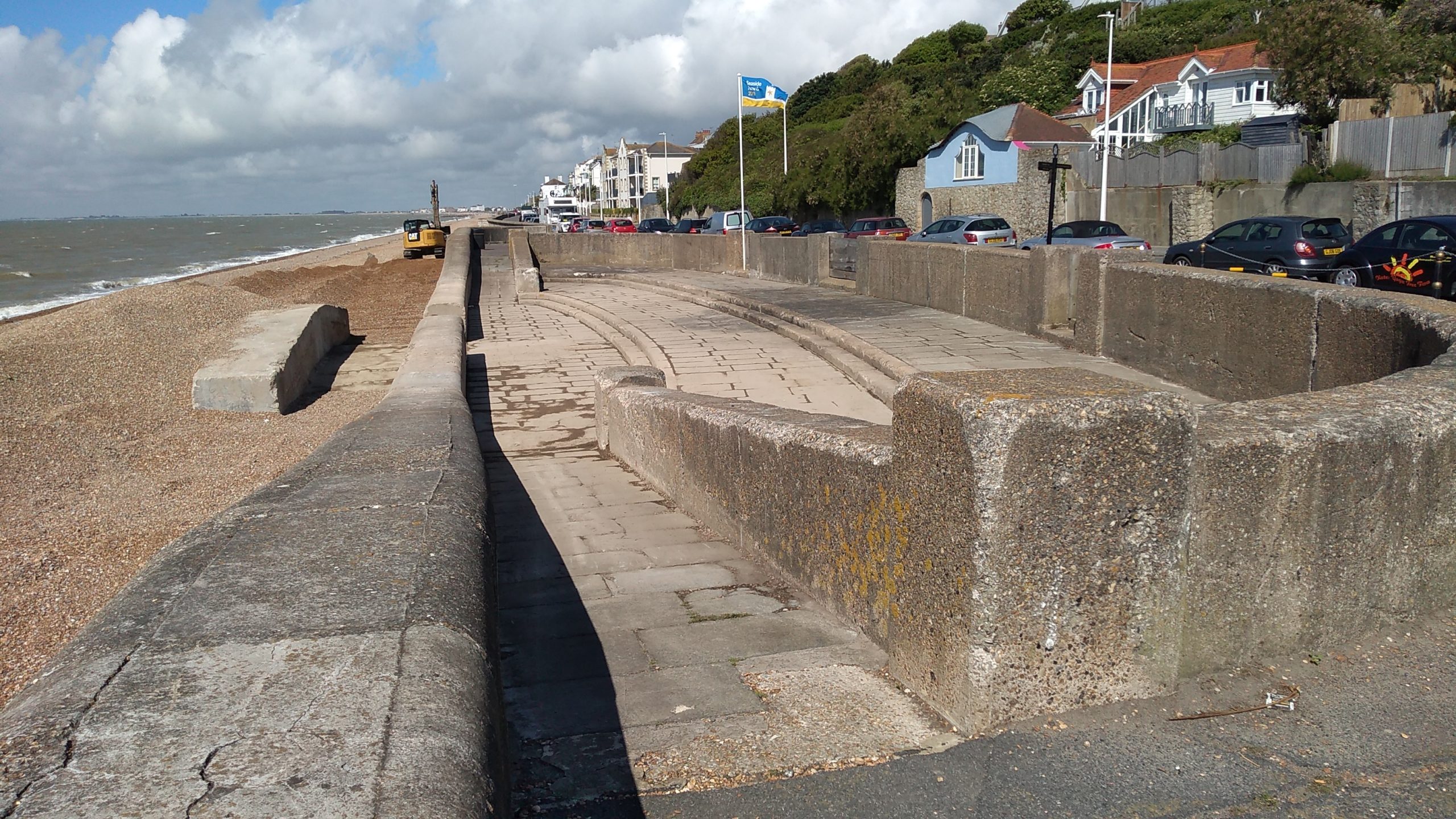 The "Solarium": cleared and ready for Sun! - Sandgate Parish Council